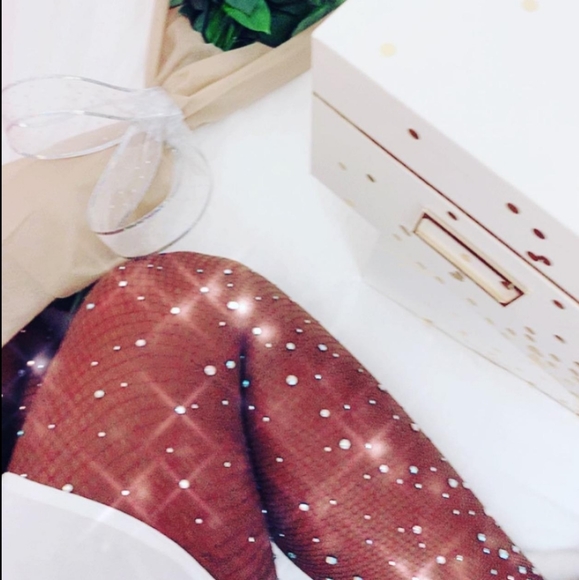 Intimates & Sleepwear | Rhinestone Pantyhose | Poshmark